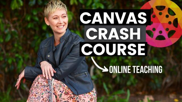 Canvas Course Setup FULL TUTORIAL Videoclip bg